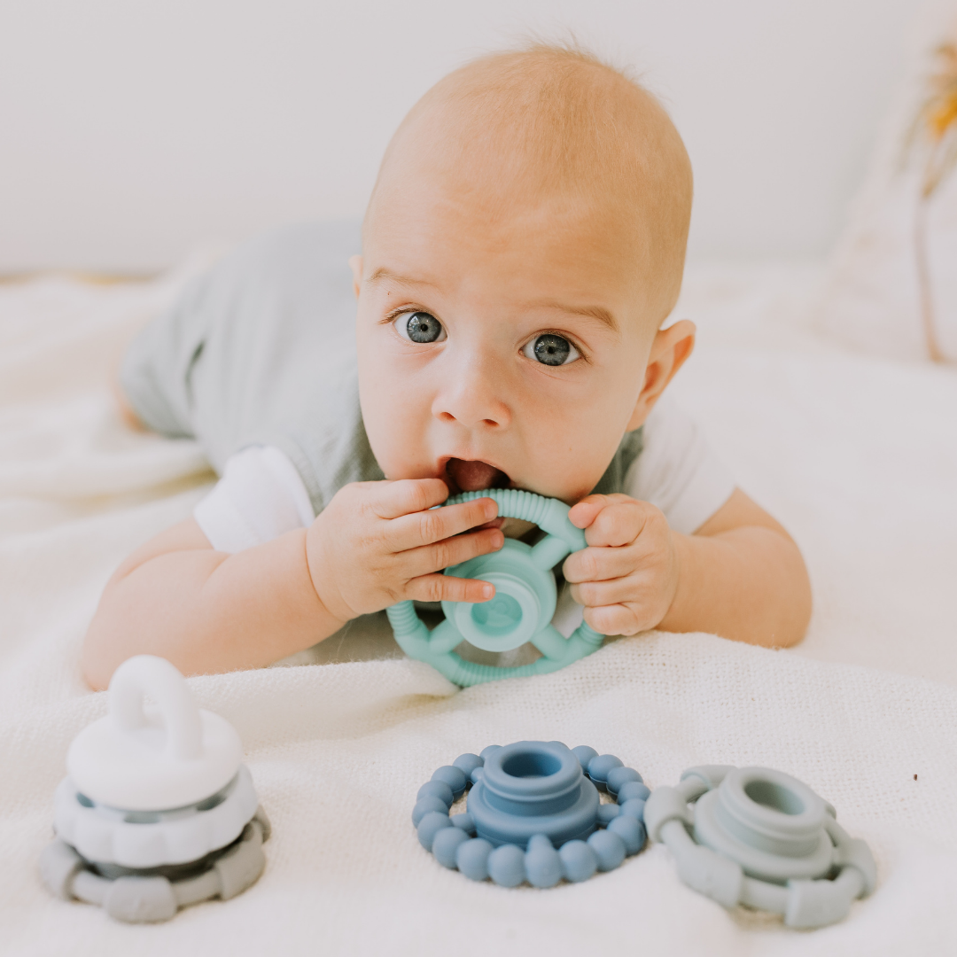 Rainbow Stacker | Multipurpose Teether Toy | Jellystone Designs ...